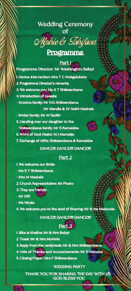 #Alphiwa – Traditional Wedding of Alphie Shikwambana & Tshifhiwa Ramaleba